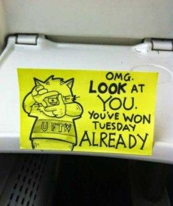 16 Motivational Post-It Notes On Trains - Addicted 2 Success